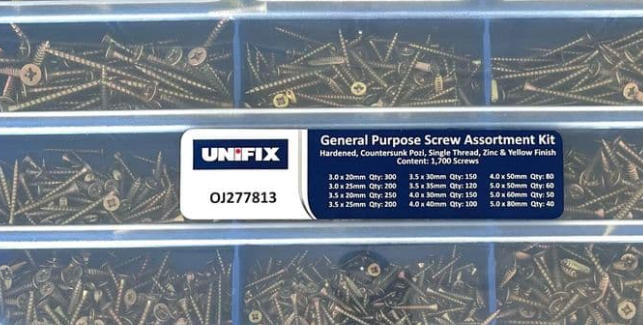 General Purpose Wood Screw – Fixaball Ltd. Fixings and Fasteners UK
