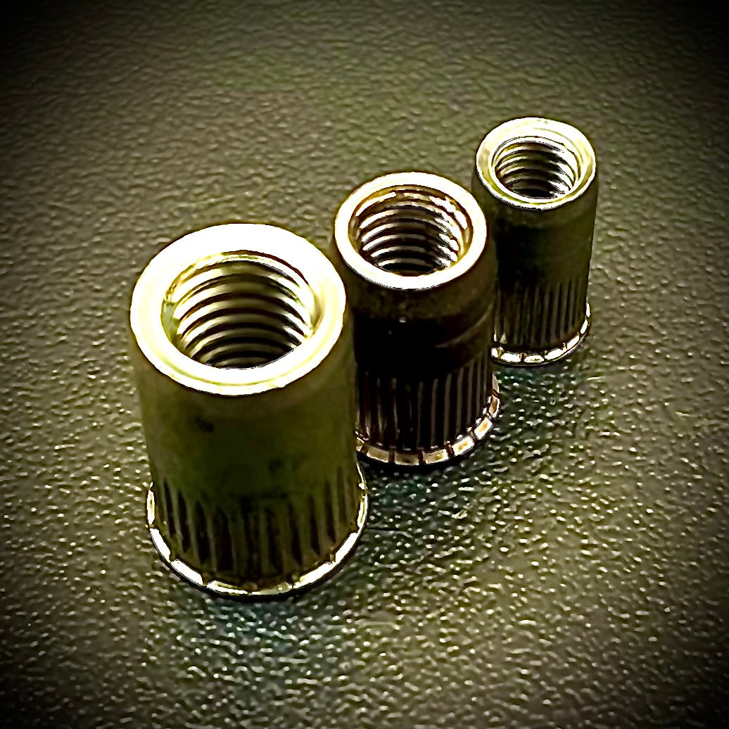 Rivet Nut Steel Reduced Head Round Knurled Body JRP – Fixaball Ltd ...
