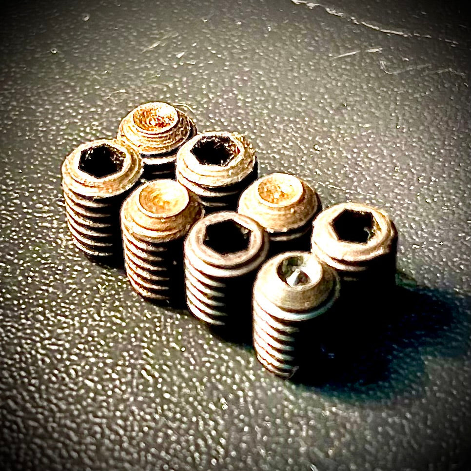 6BA 4BA 2BA 1BA 0BA Socket Set Screw Grub Plain Cup End HT 14.9 ...