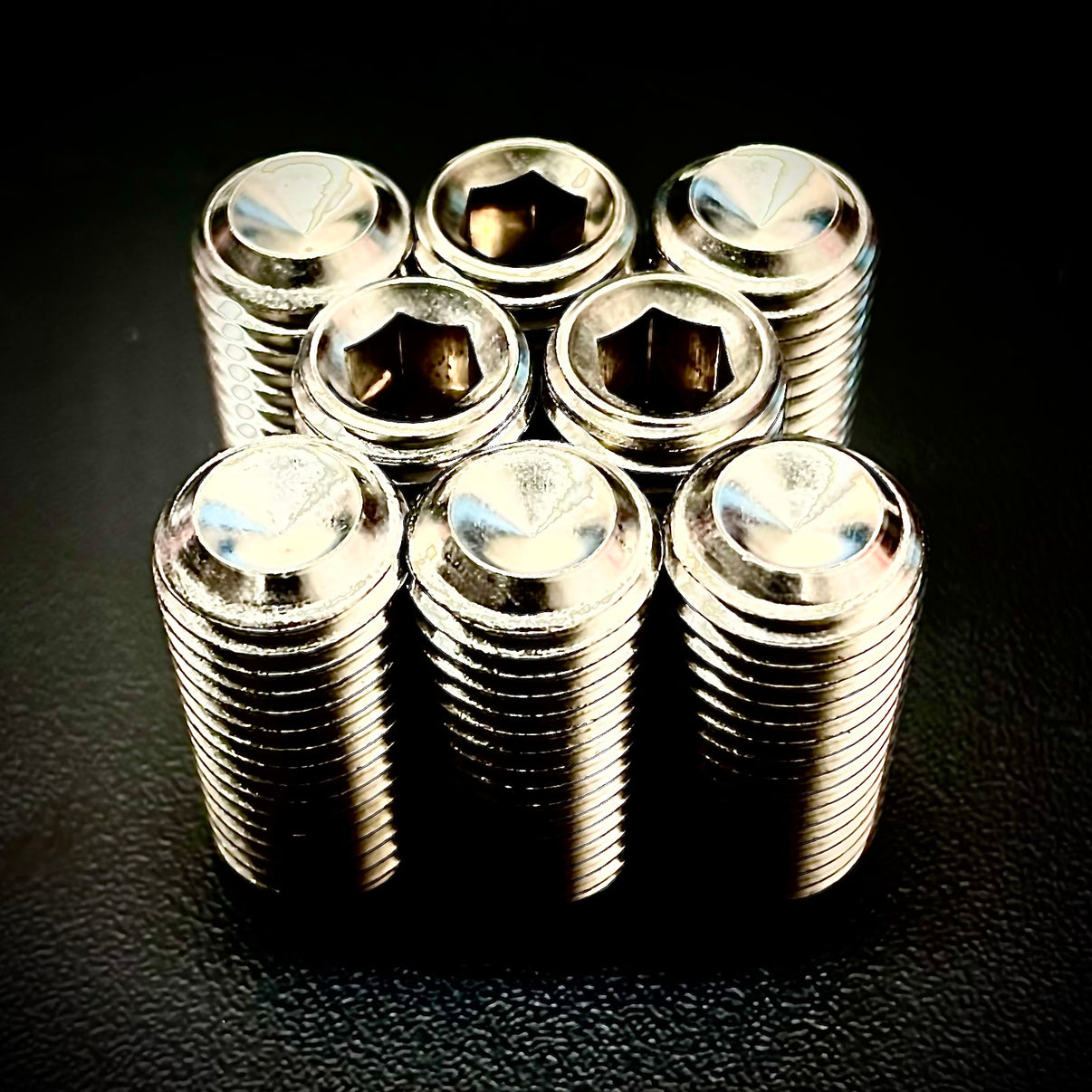 M8 Socket Set Screw Grub Plain Cup End A2 304 Stainless Steel DIN916 ...