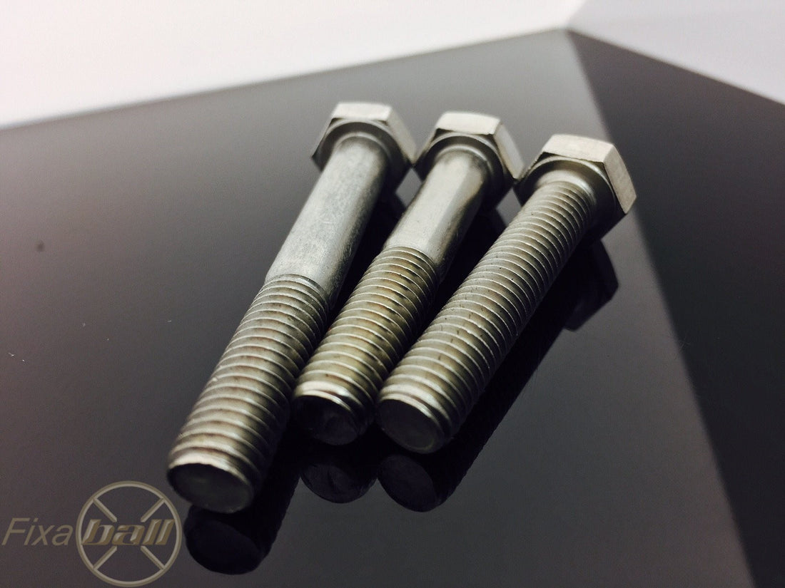 UNF 7/16" Hex Bolt and Set Screw A2 304 Stainless Steel DIN931 ...