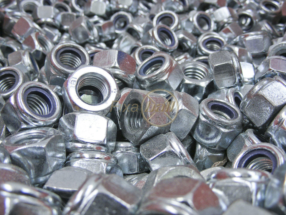 Metric Hexagon Nyloc Nuts Zinc BZP T Type Class 10 – Fixaball Ltd ...