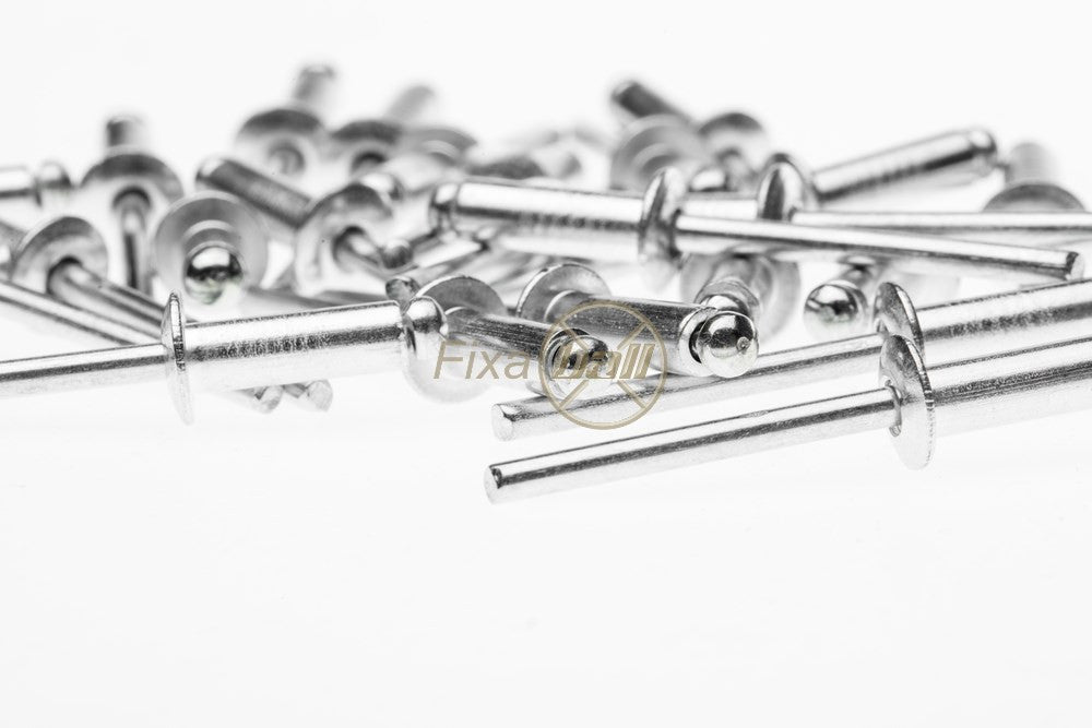 3mm Pop Rivets Domed Aluminium/ Steel ISO 15983A – Fixaball Ltd ...